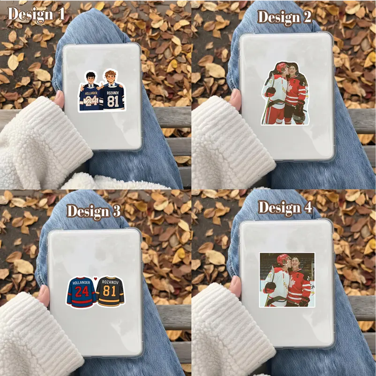Hockey Romance Heated Rivalry Sticker - Rodysewing